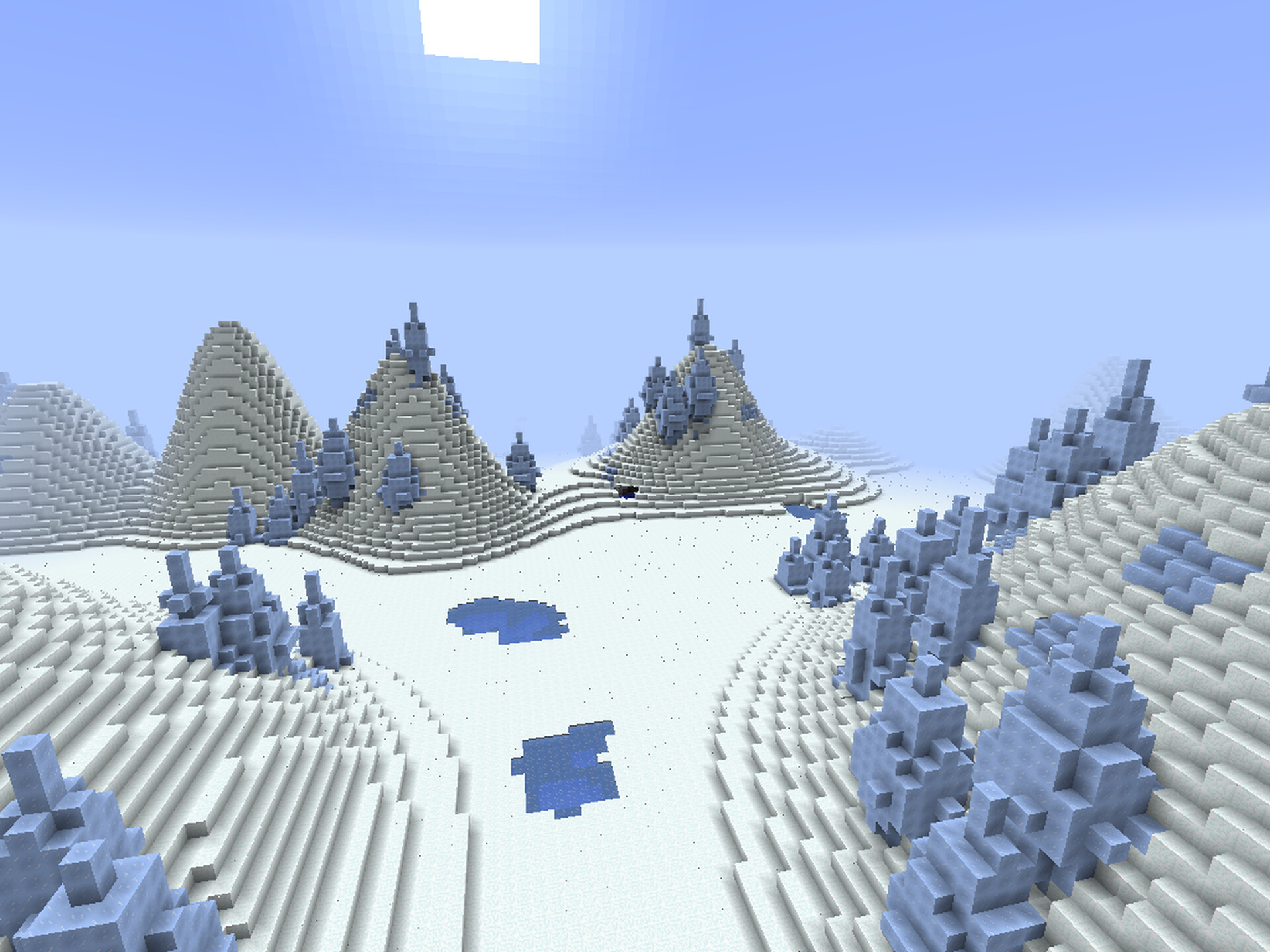 Snow and Ice Minecraft Map