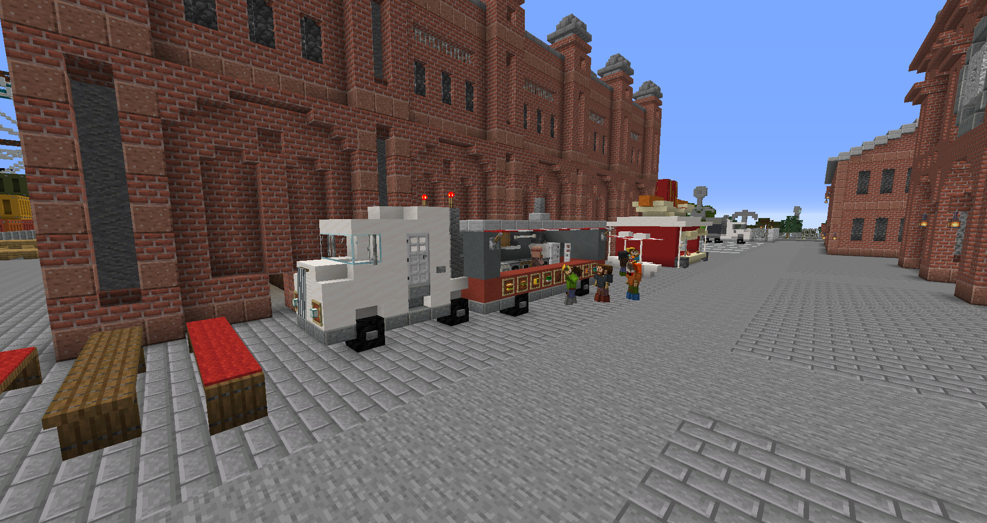 1:1 Food Truck Minecraft Map