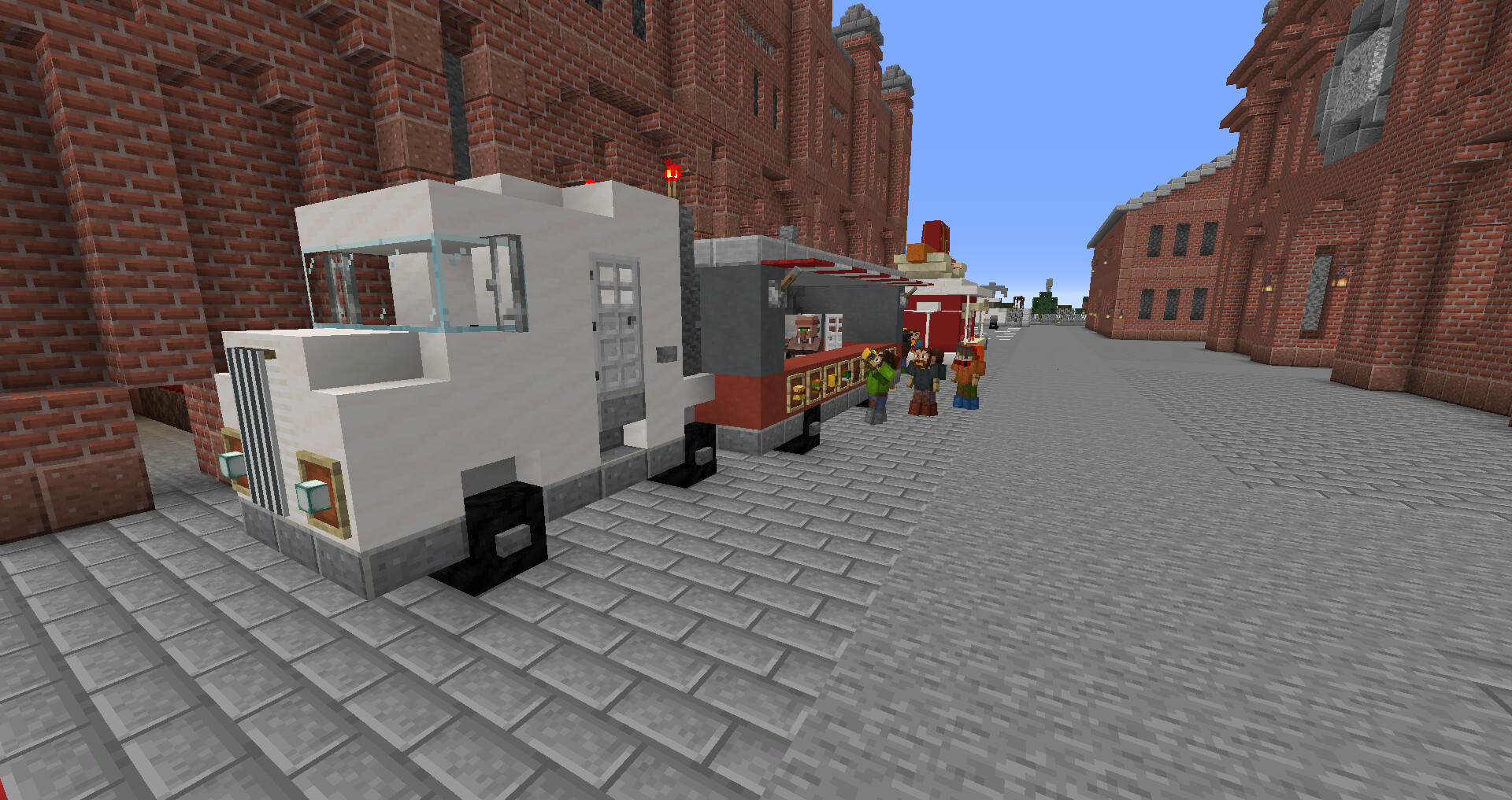 1:1 Food Truck Minecraft Map