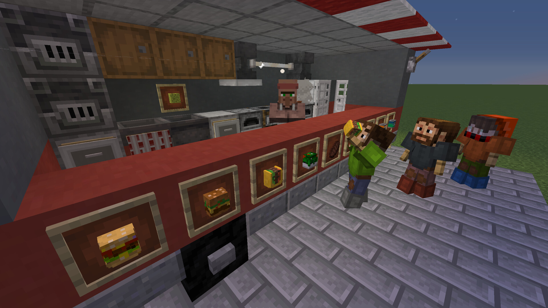 1:1 Food Truck Minecraft Map