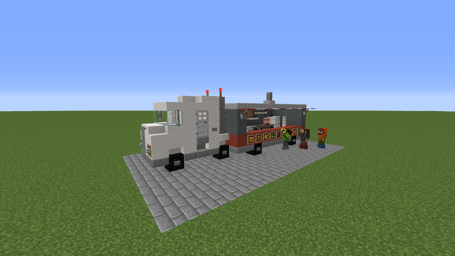 1:1 Food Truck Minecraft Map