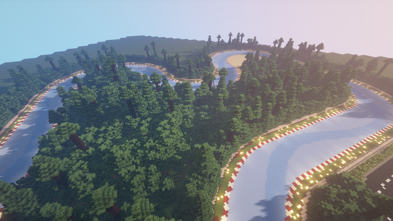 Mario Kart In Minecraft | With A Custom Resource Pack Minecraft Map