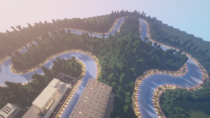 Mario Kart In Minecraft | With A Custom Resource Pack Minecraft Map