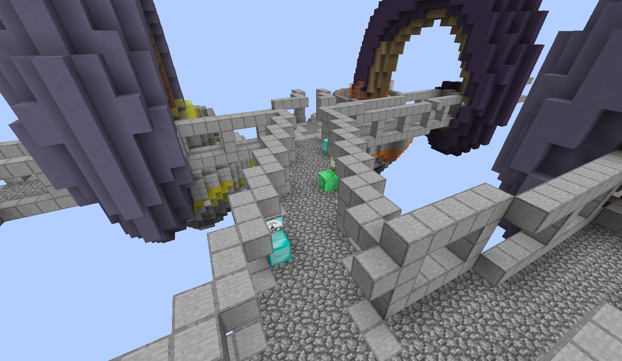 Minecraft CubeCraft Games EggWars Tentacles Map Minecraft Map