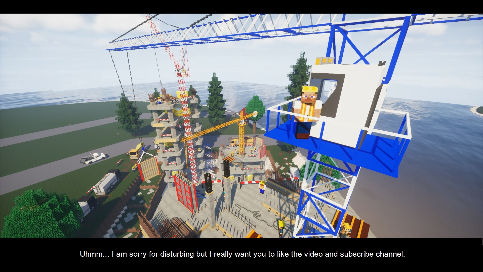 RESIDENTIAL CONSTRUCTION SITE MAP Minecraft Map