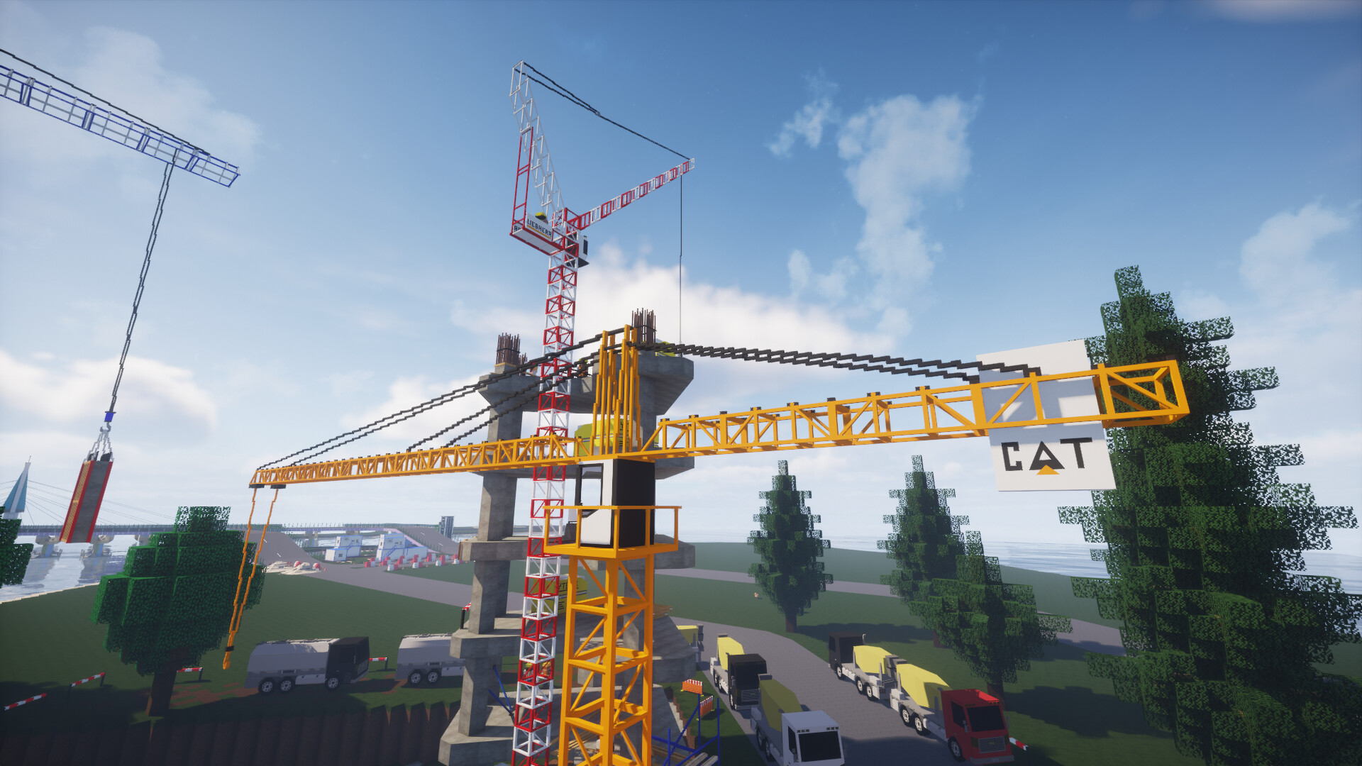 RESIDENTIAL CONSTRUCTION SITE MAP Minecraft Map