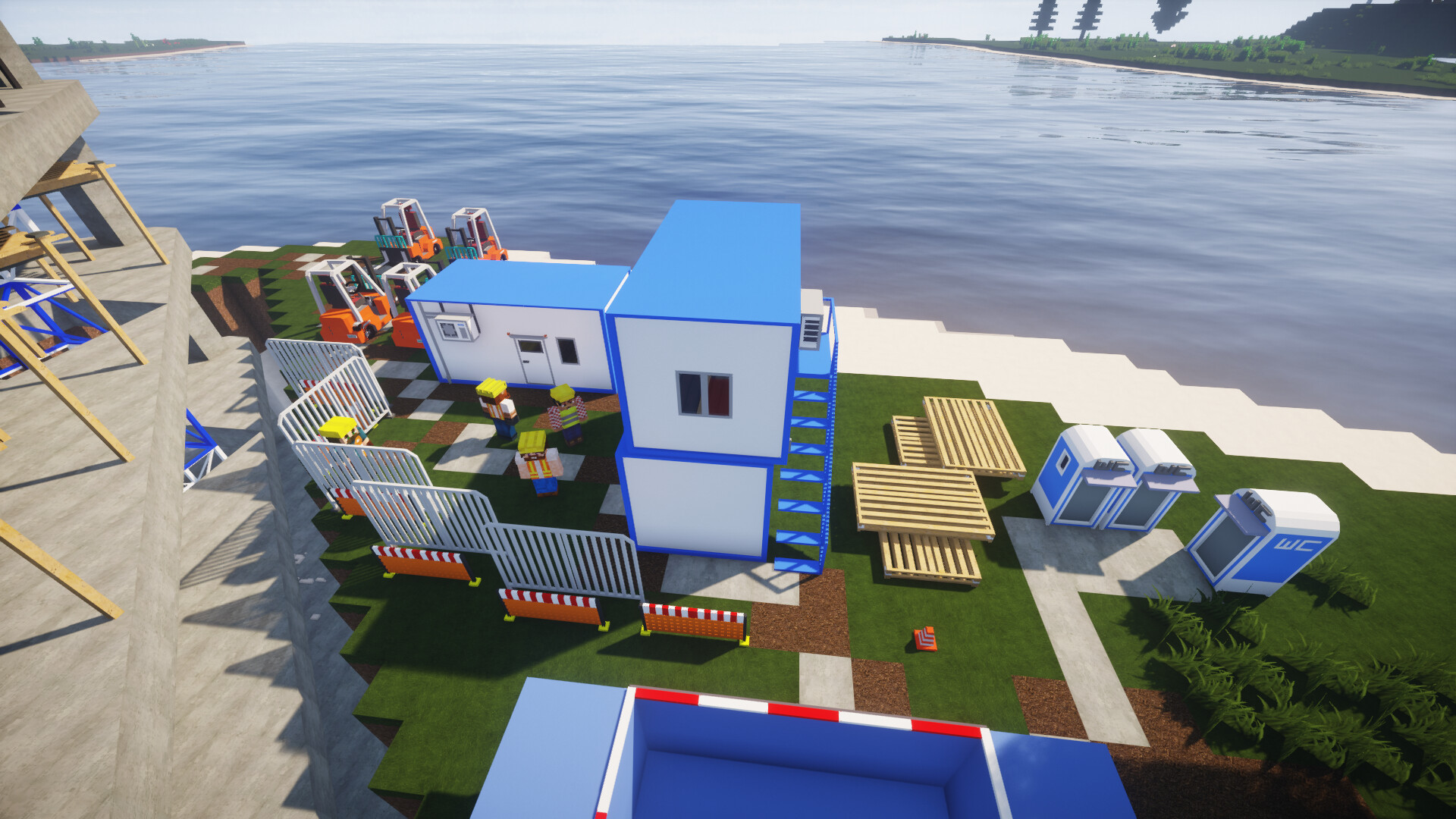 RESIDENTIAL CONSTRUCTION SITE MAP Minecraft Map