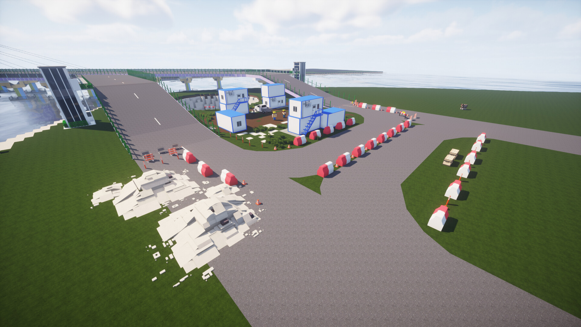 RESIDENTIAL CONSTRUCTION SITE MAP Minecraft Map