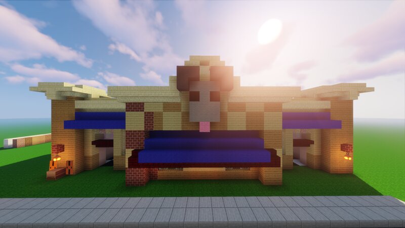 Peculiar Pizza Palace Minecraft Map