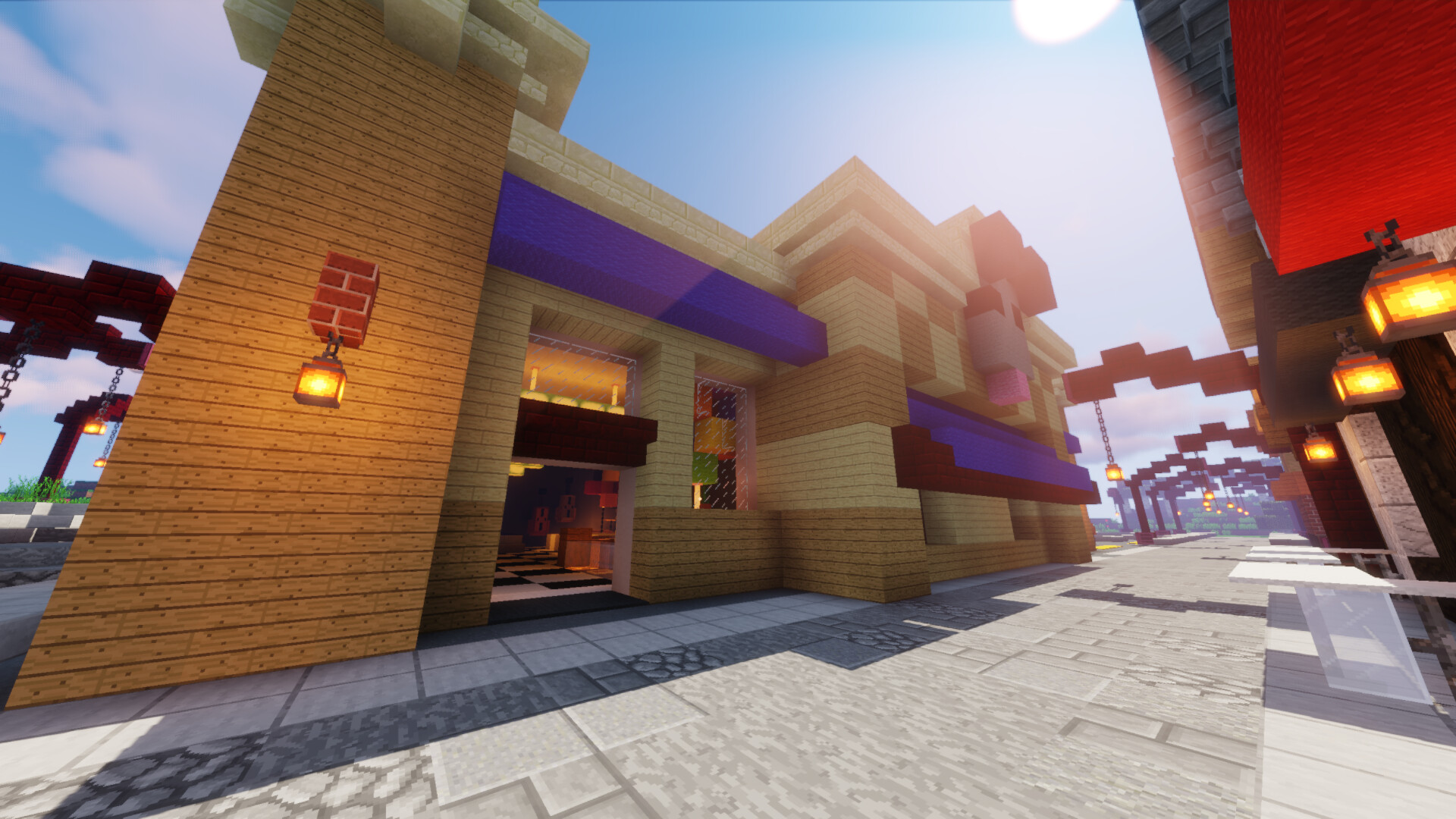 Peculiar Pizza Palace Minecraft Map