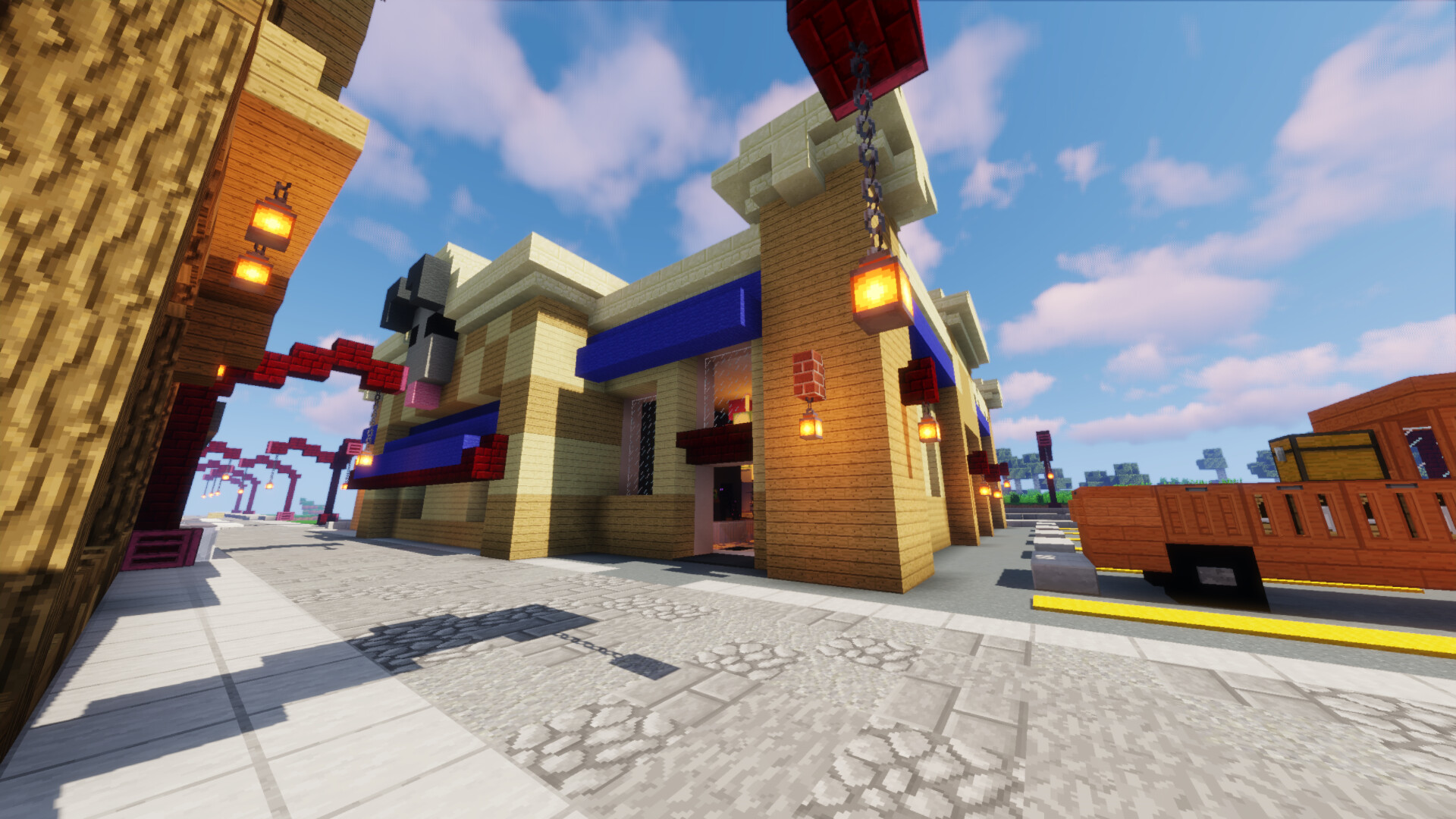 Peculiar Pizza Palace Minecraft Map