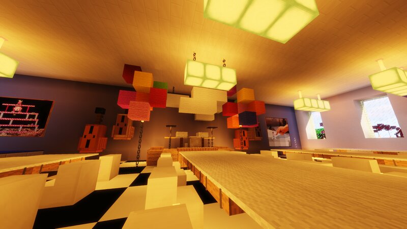 Peculiar Pizza Palace Minecraft Map
