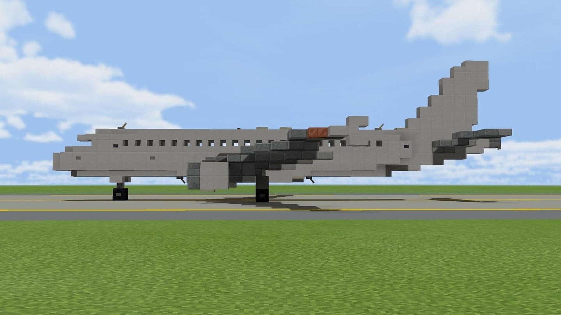 Airbus A320-200 1:1 Scale Minecraft Map