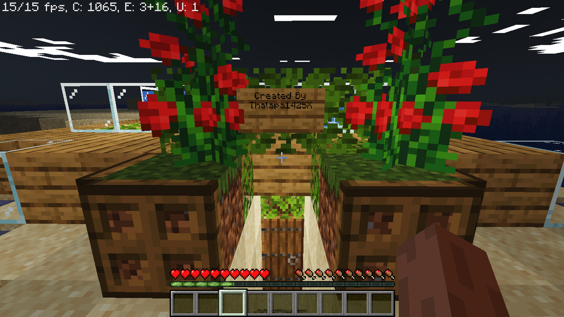 Underground Water House Minecraft Map