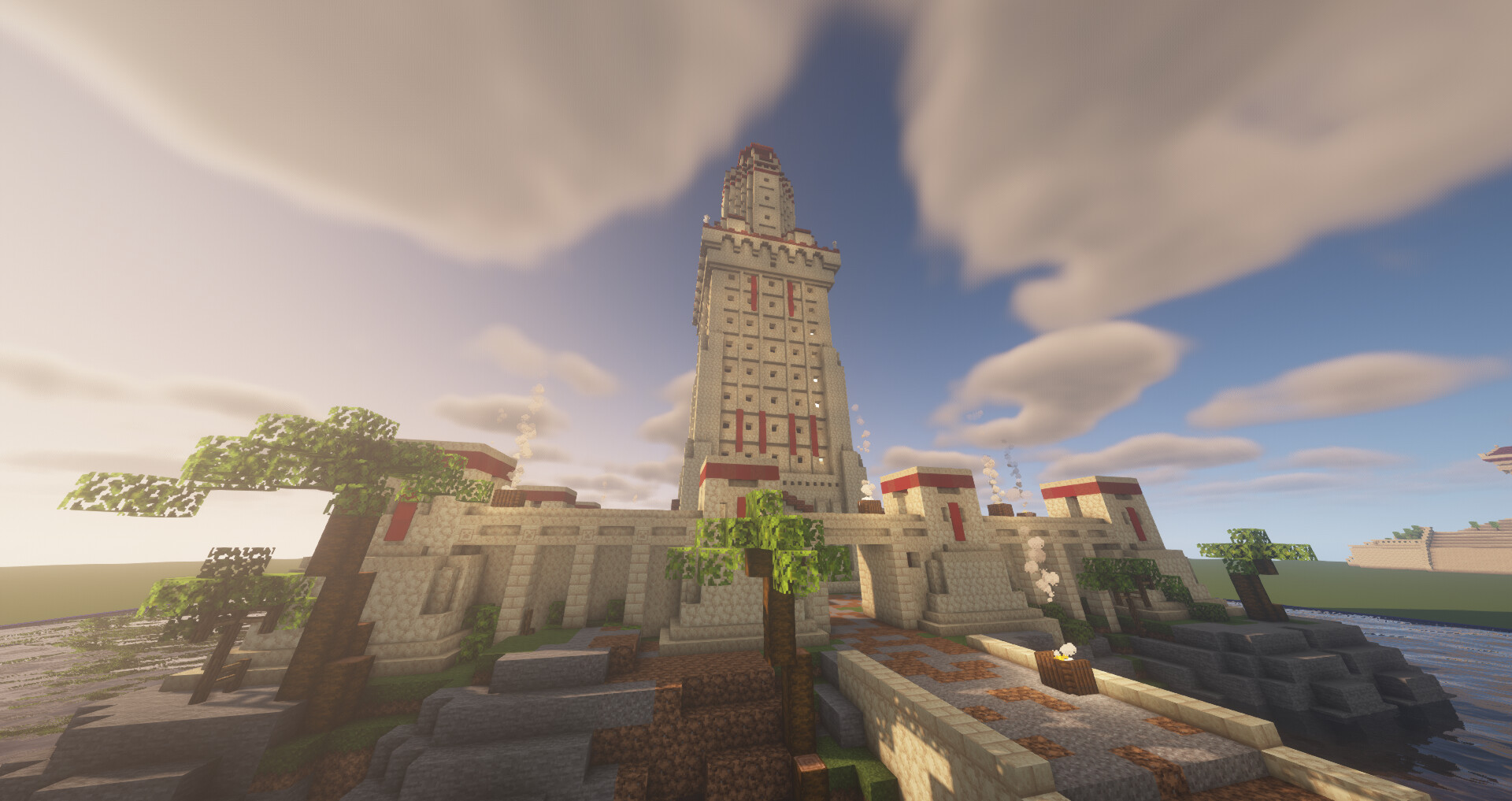 The 7 Wonders of the Ancient World Minecraft Map