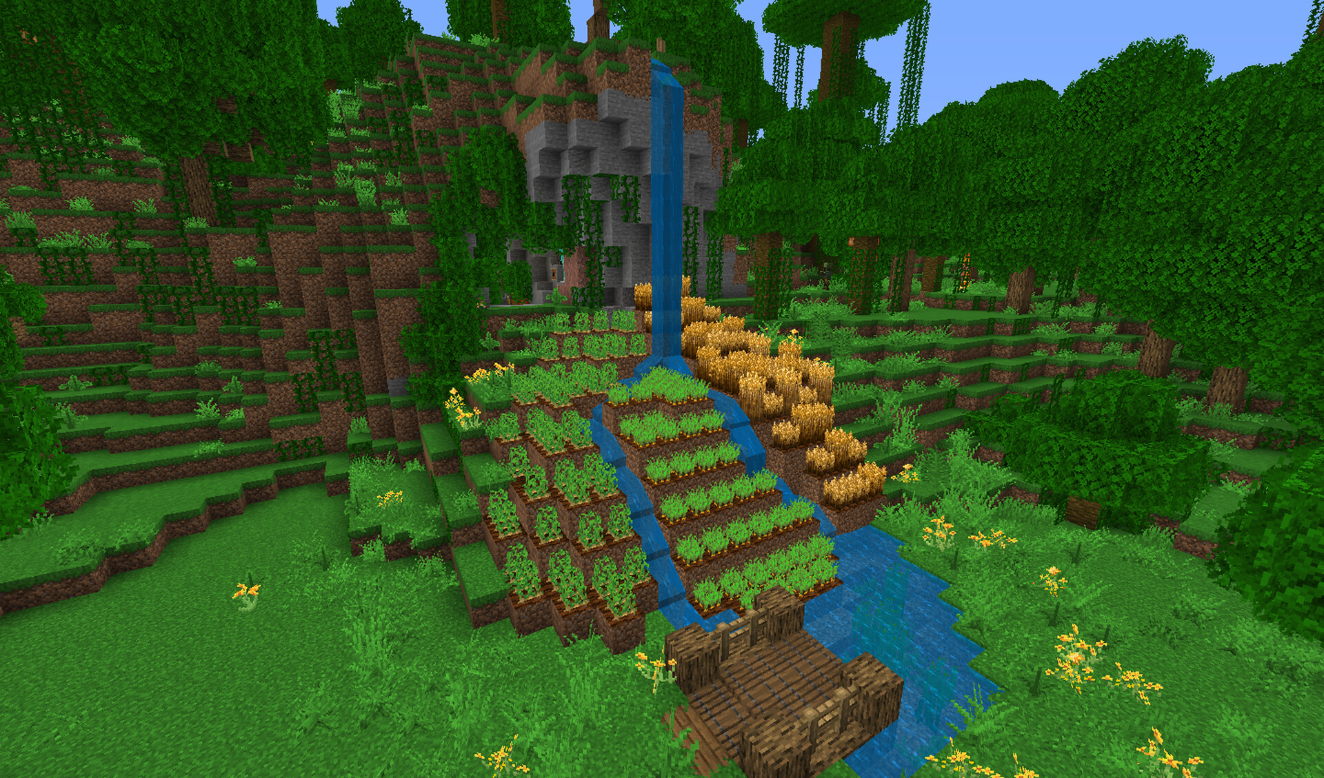 Epic Jungle base Minecraft Map