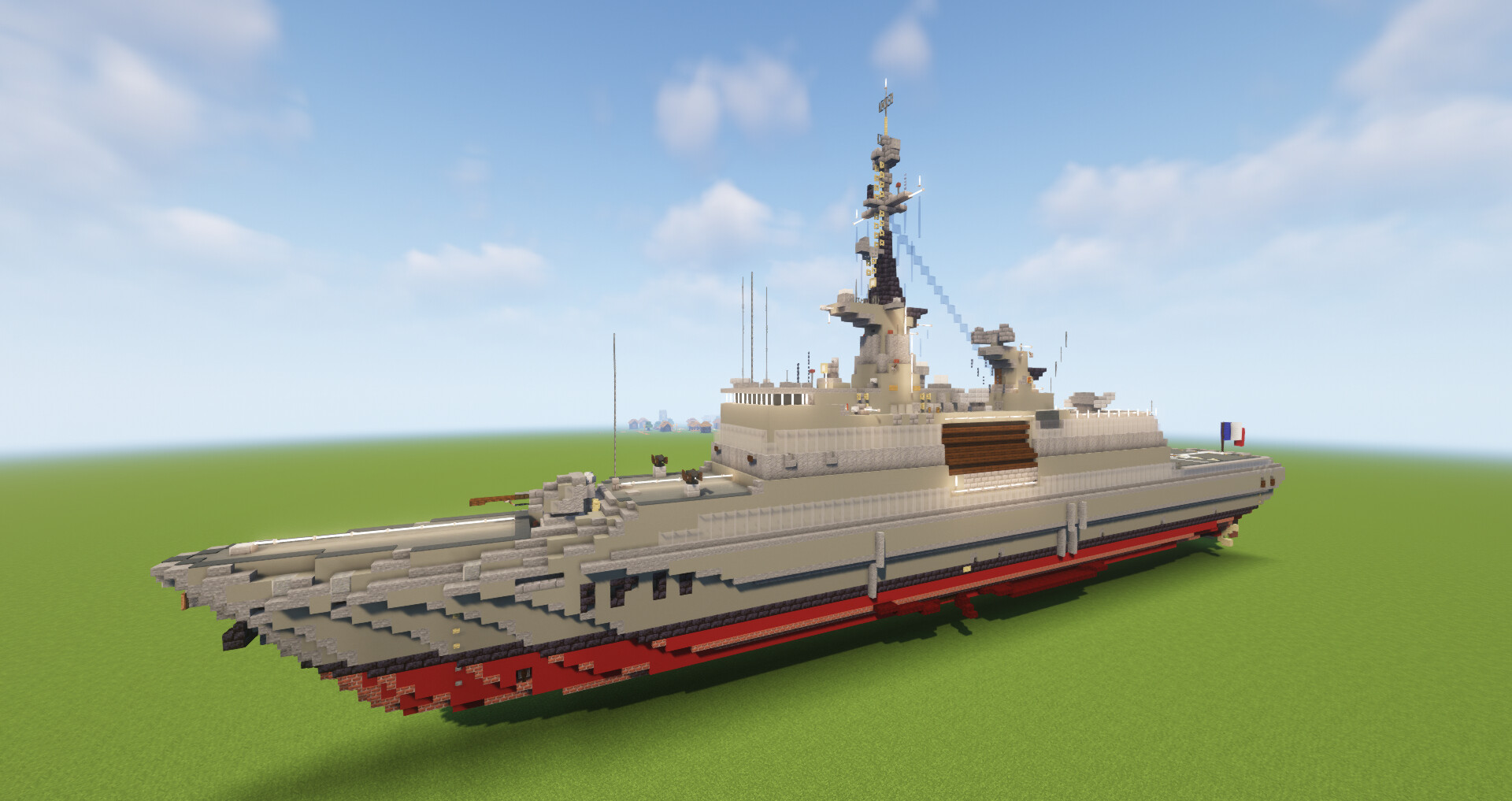 La Fayette Class Frigate Minecraft Map