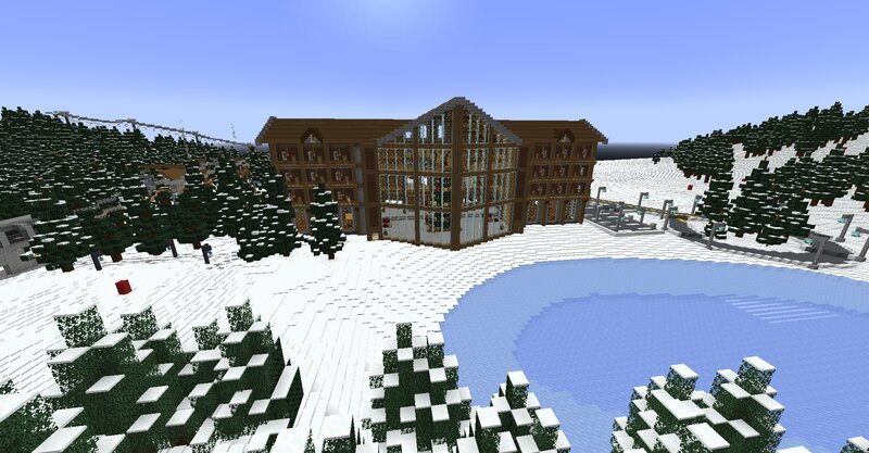 Diamond Peaks Ski Resort-Demo Release 2 Minecraft Map