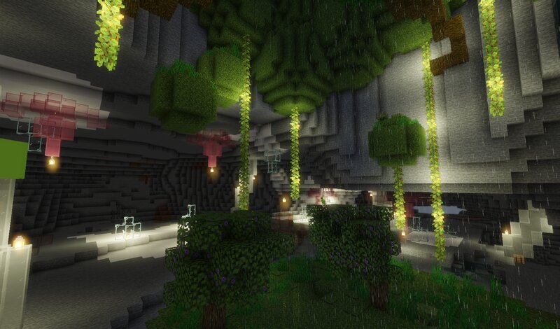 Crystalline Caverns Hunt Minecraft Map