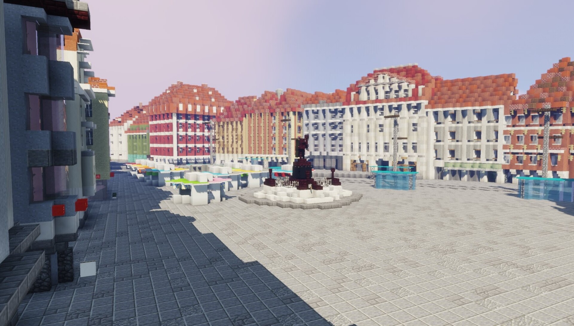 Graz 1:1 scale in Minecraft! Alps BTE Minecraft Map
