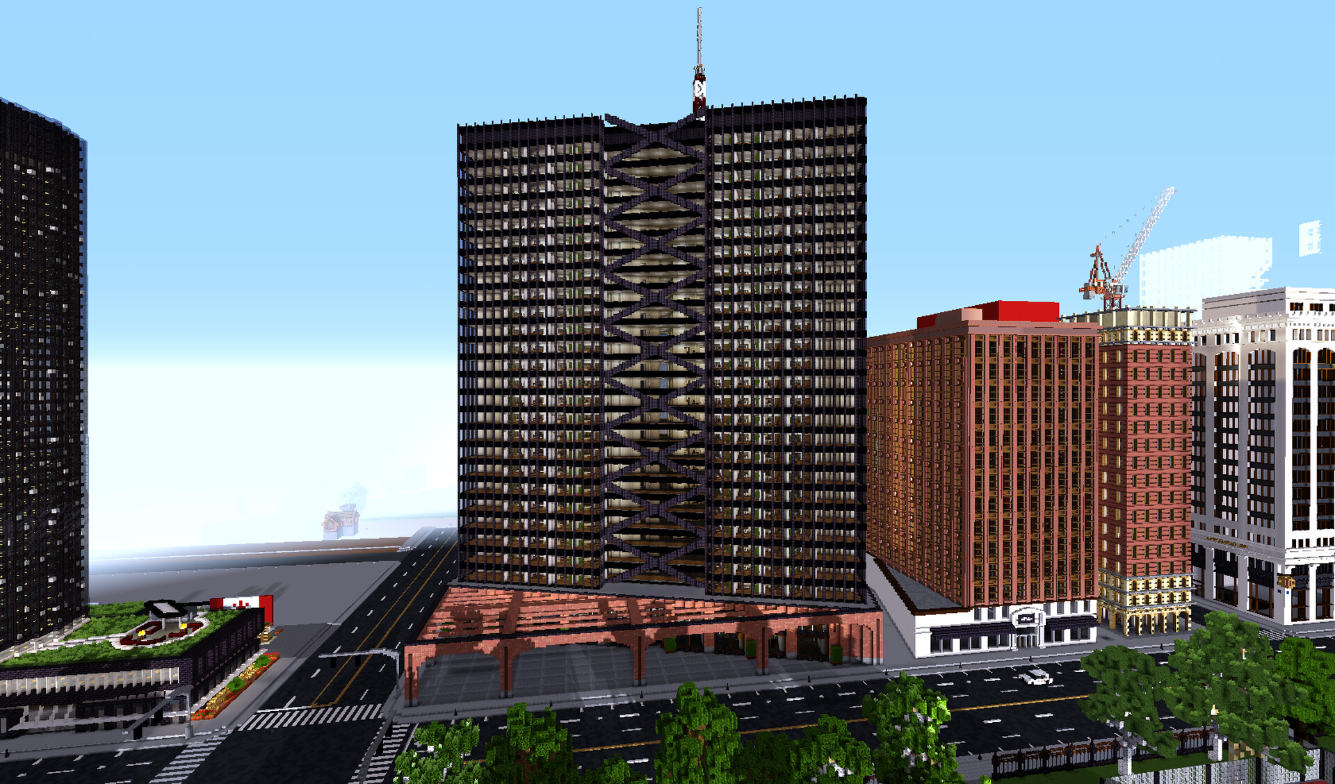 Inspiration "I" Tower Minecraft Map