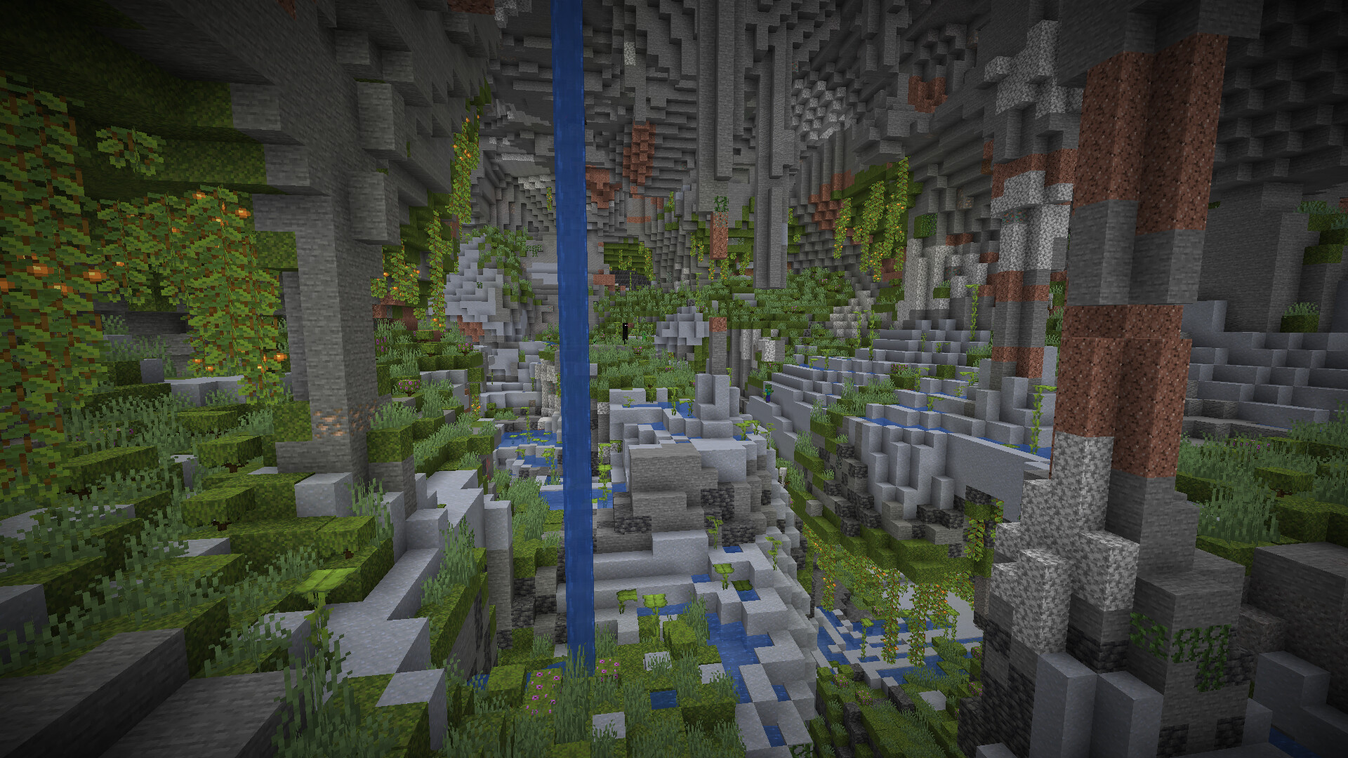 1.18 Mega-Cave World Seed Minecraft Map