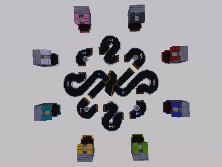 Hypixel | BedWars | Speedway Minecraft Map