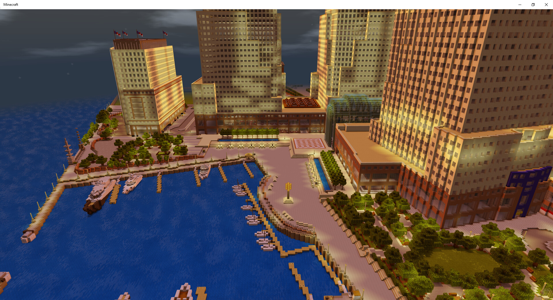 World Financial Center Minecraft (1:1 Scale) Minecraft Map