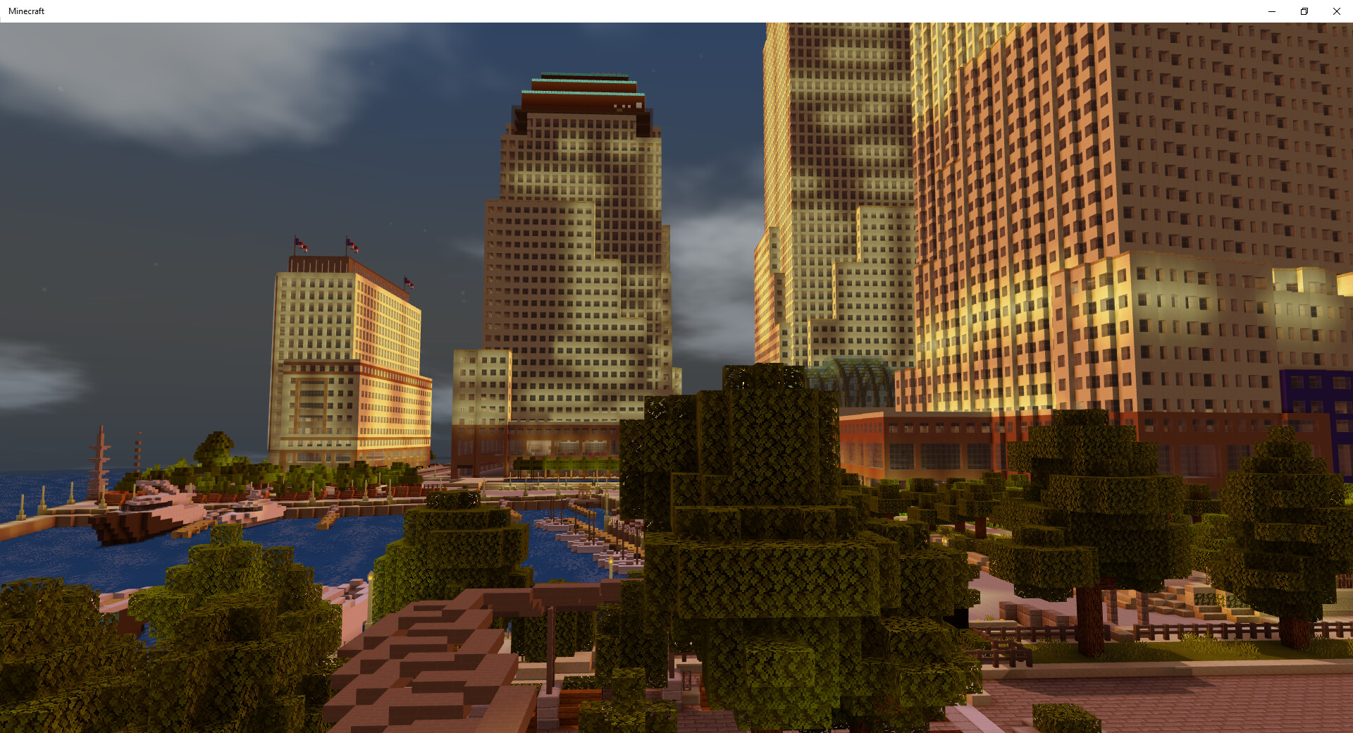 World Financial Center Minecraft (1:1 Scale) Minecraft Map