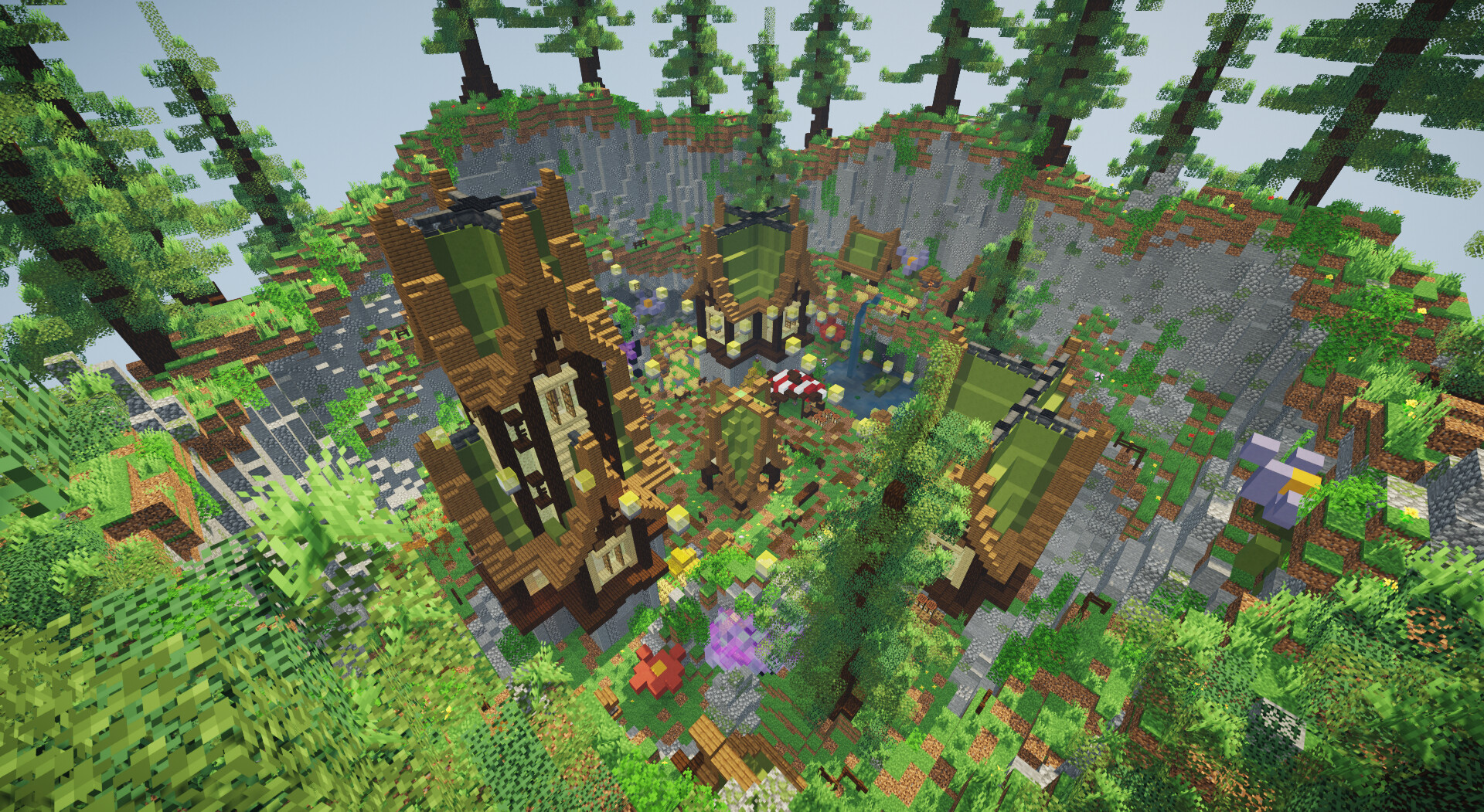 [LOBBY] GetBuilder - Naturalia 100x100 Minecraft Map