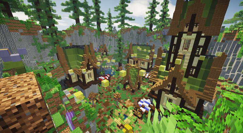 [LOBBY] GetBuilder - Naturalia 100x100 Minecraft Map