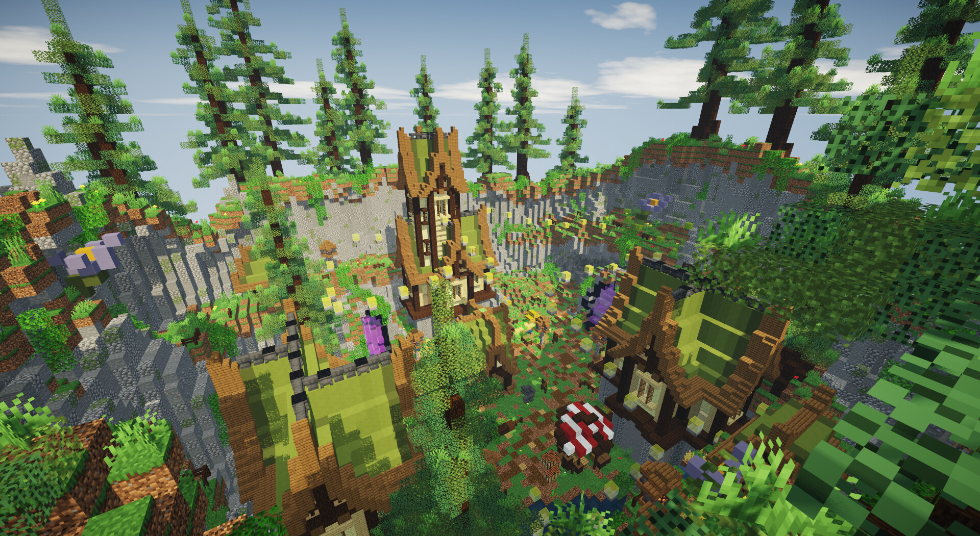 [LOBBY] GetBuilder - Naturalia 100x100 Minecraft Map