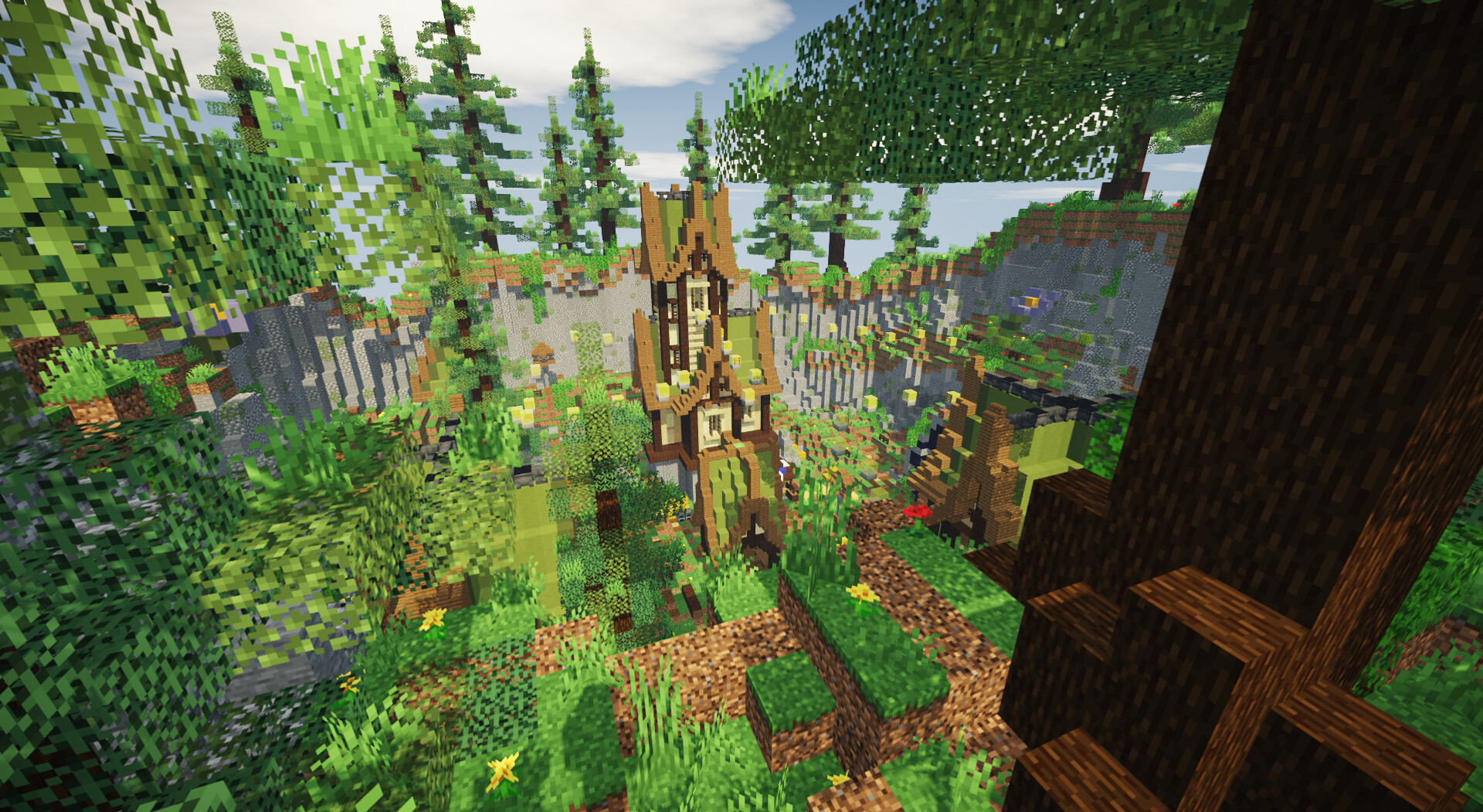 [LOBBY] GetBuilder - Naturalia 100x100 Minecraft Map
