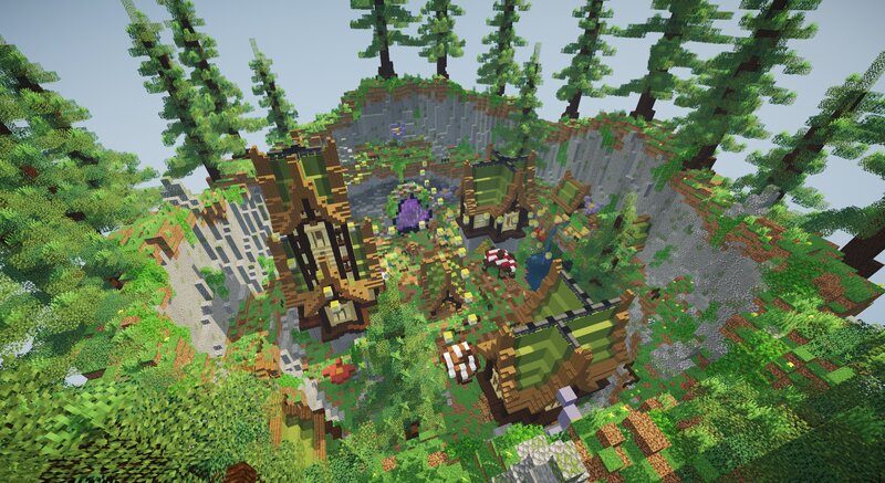 [LOBBY] GetBuilder - Naturalia 100x100 Minecraft Map