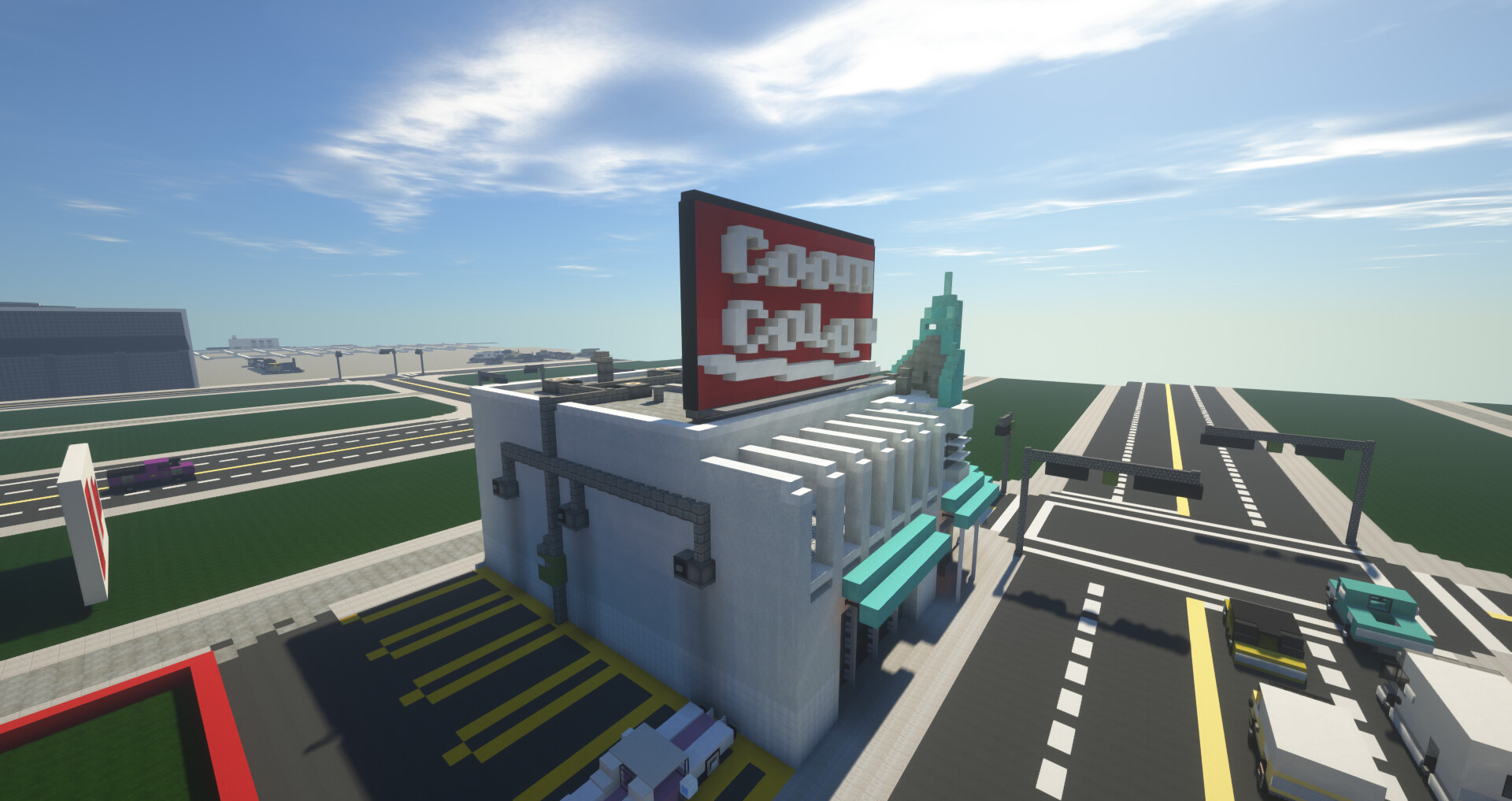 1950s "Ursula's" Diner Minecraft Map