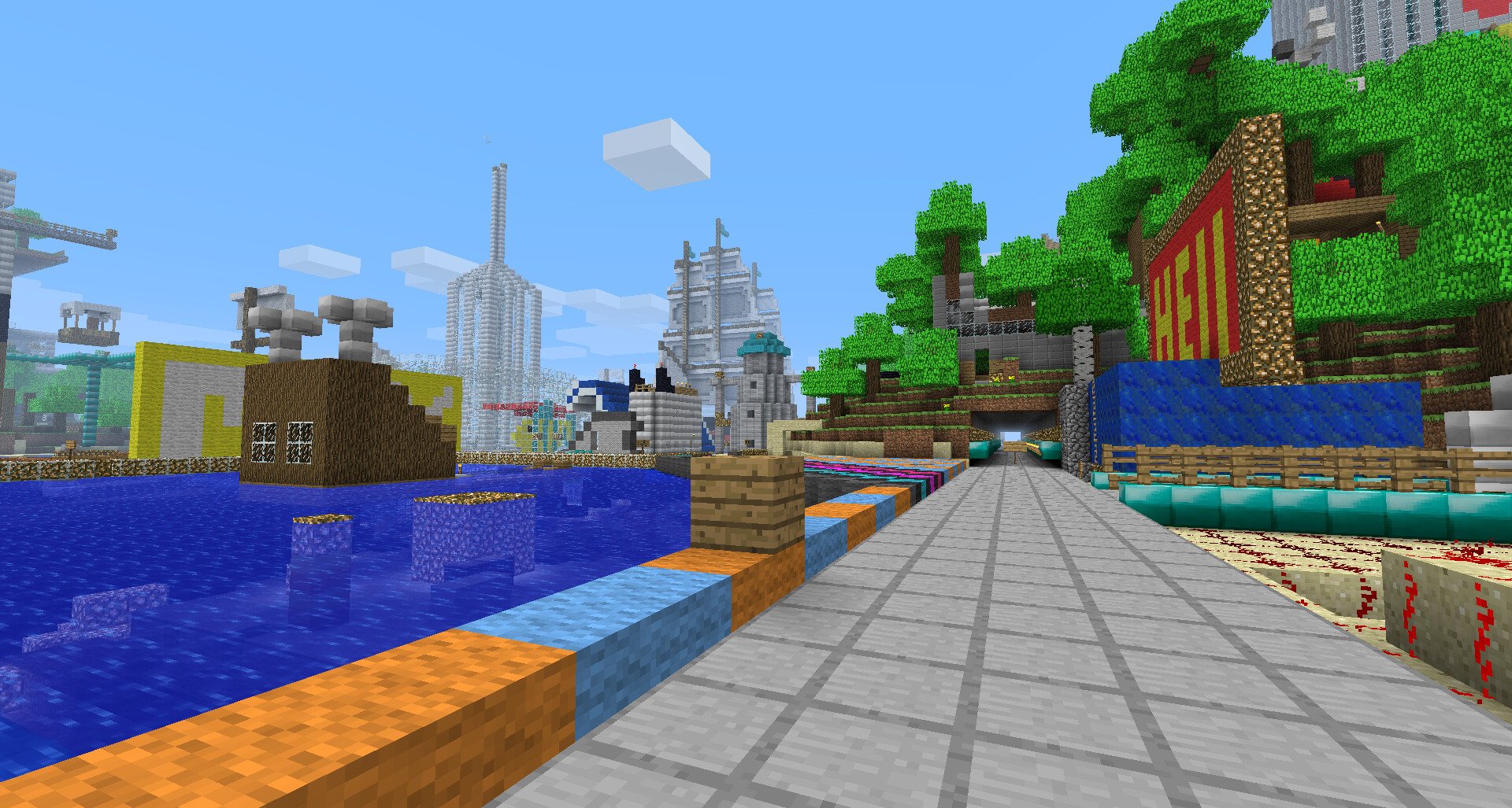 Reddit Server Beta 1.7.3 Minecraft Map