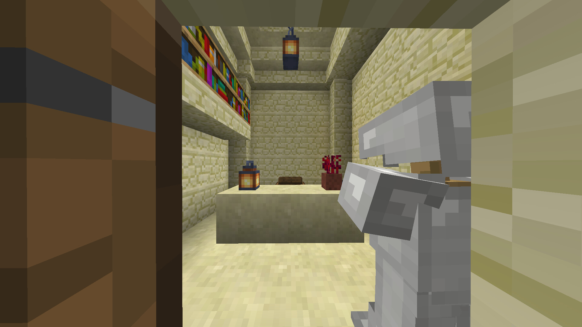 Sandstone Tower + Retractable bridge Minecraft Map