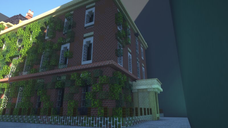 Row of City Houses Minecraft Map