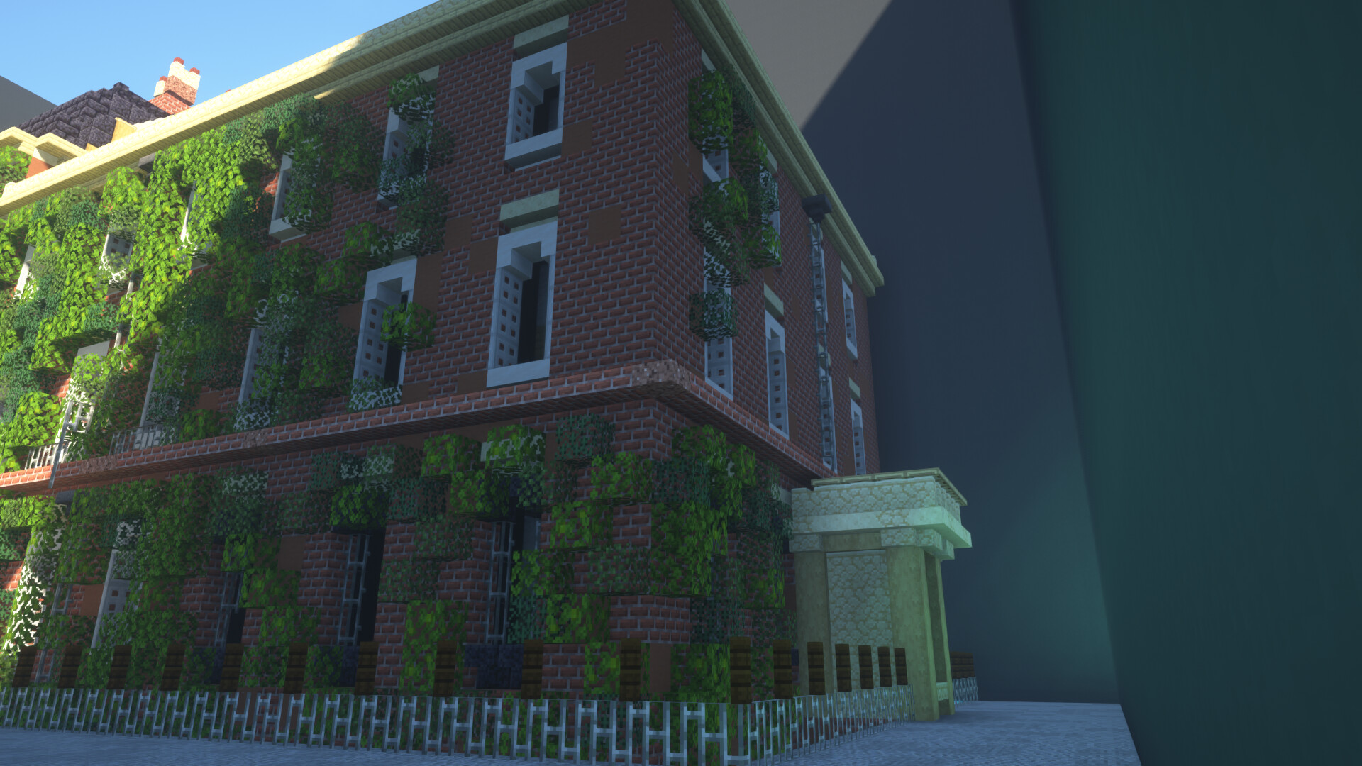 Row of City Houses Minecraft Map