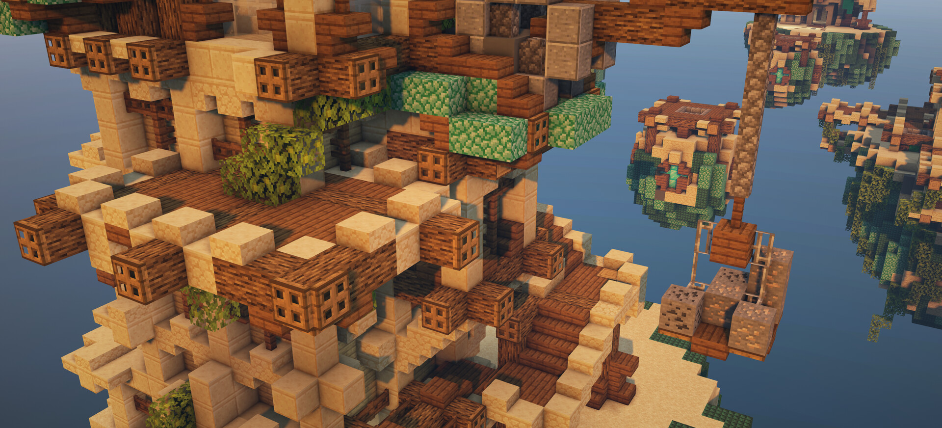 Desert Mine BedWars Map 4 to 8 Teams Minecraft Map