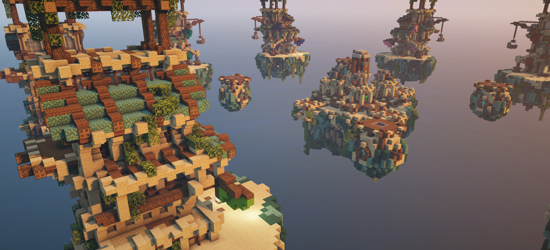 Desert Mine BedWars Map 4 to 8 Teams Minecraft Map