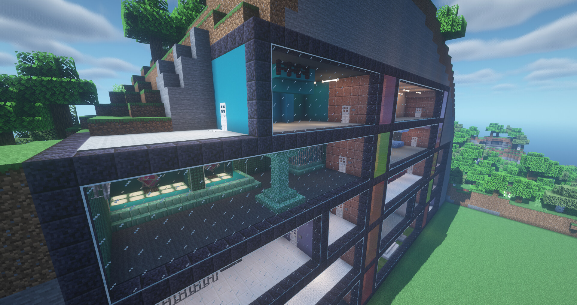 Fallout Shelter Base Minecraft Map