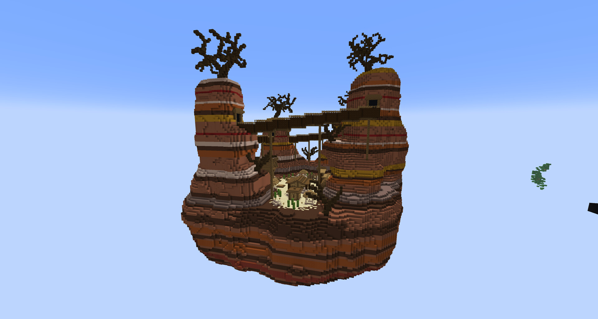 COMMISSION | Wild West Faction Spawn Minecraft Map