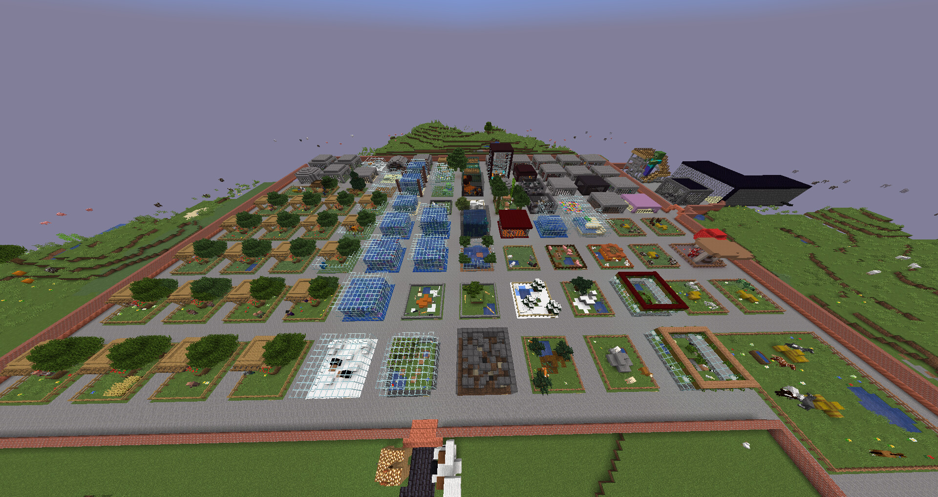 Simple All Creature Zoo - Java & Bedrock Minecraft Map