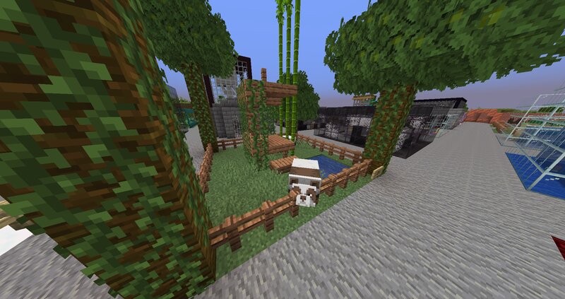 Simple All Creature Zoo - Java & Bedrock Minecraft Map