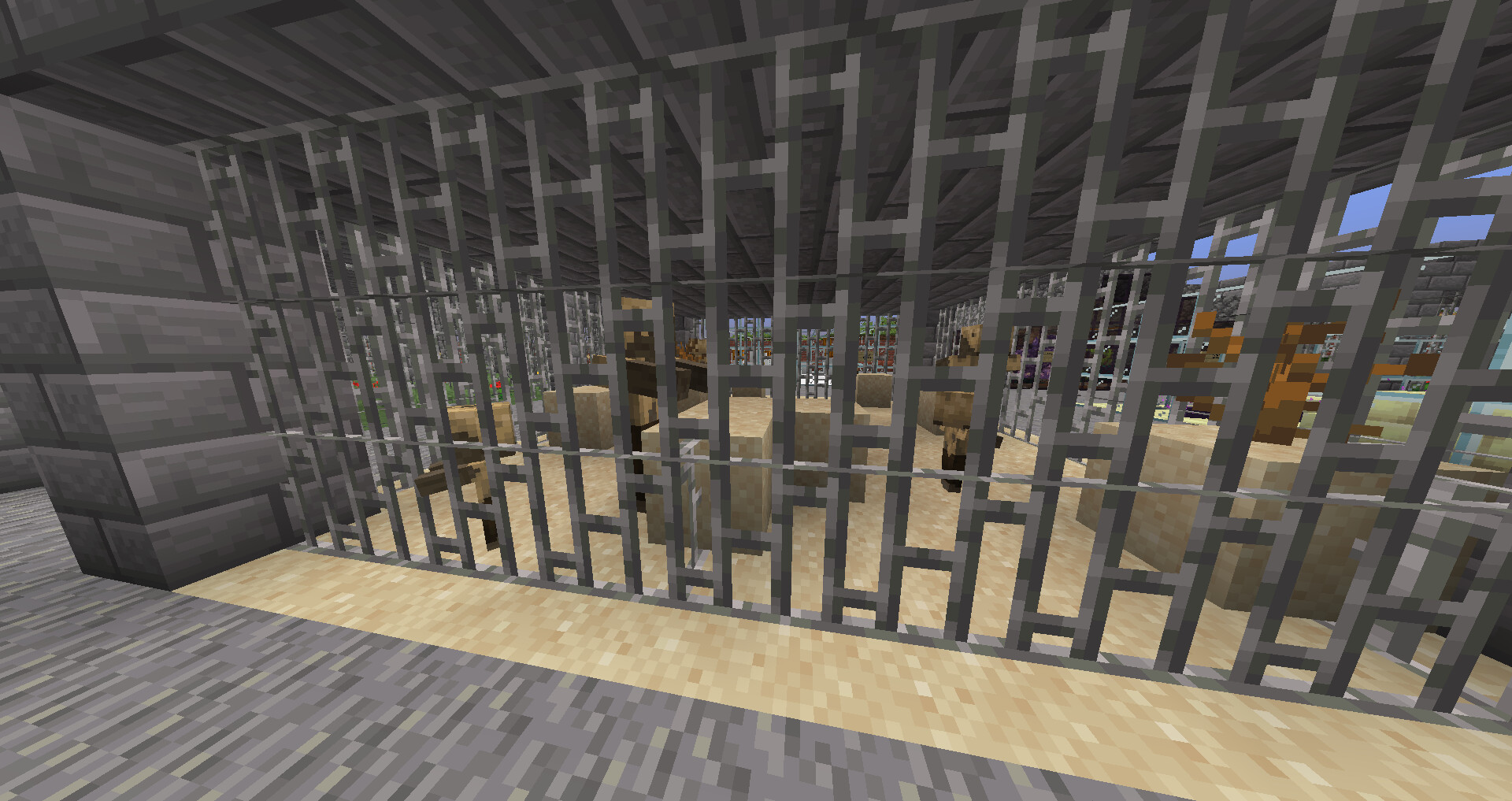 Simple All Creature Zoo - Java & Bedrock Minecraft Map