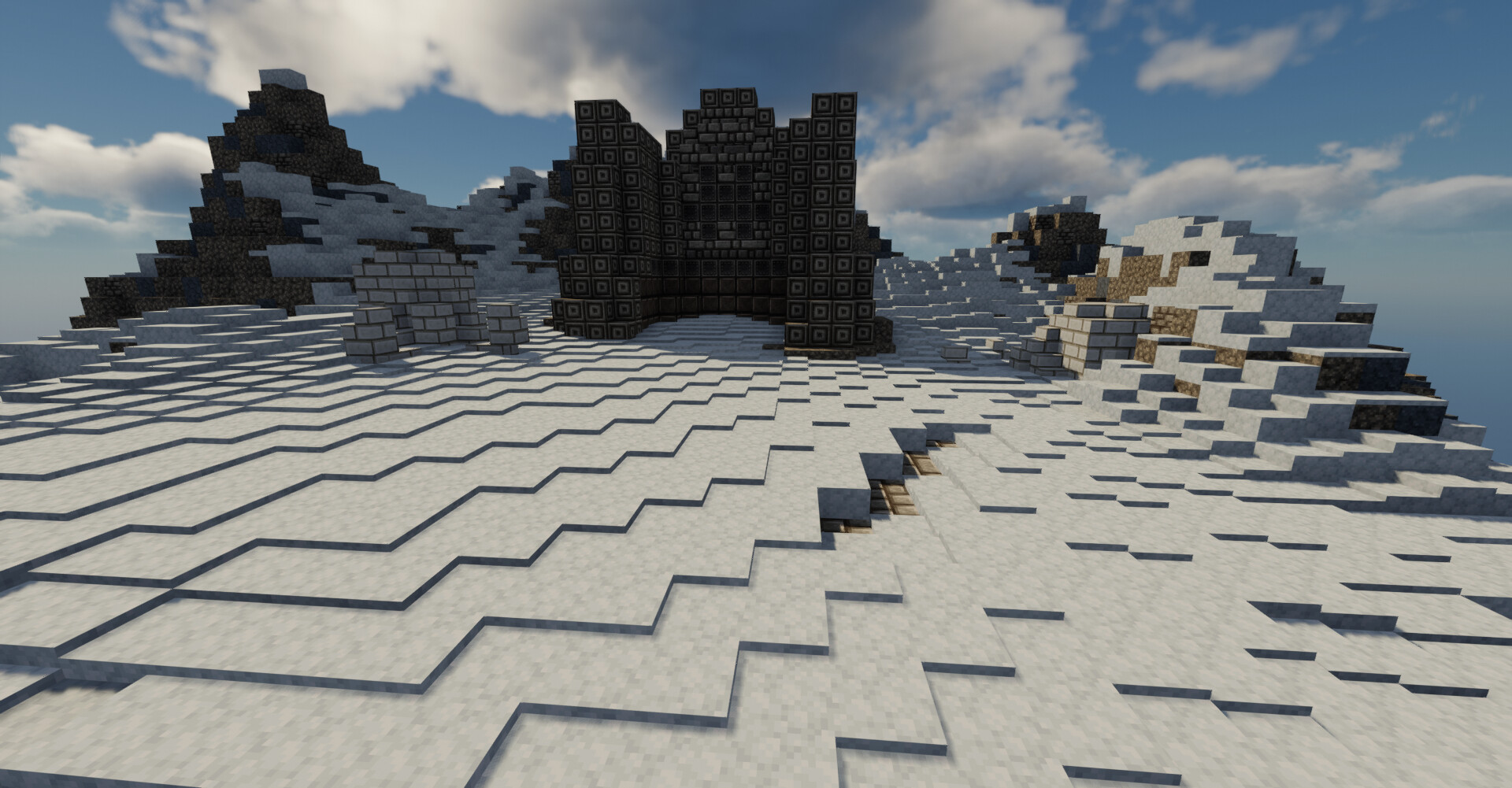 Ysgramor's Tomb, nordic ruin with full interior (Skyrim TES) Minecraft Map