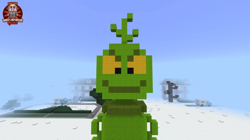 My 2020 Grinch Vs My 2021 Grinch and Max Statues Minecraft Map