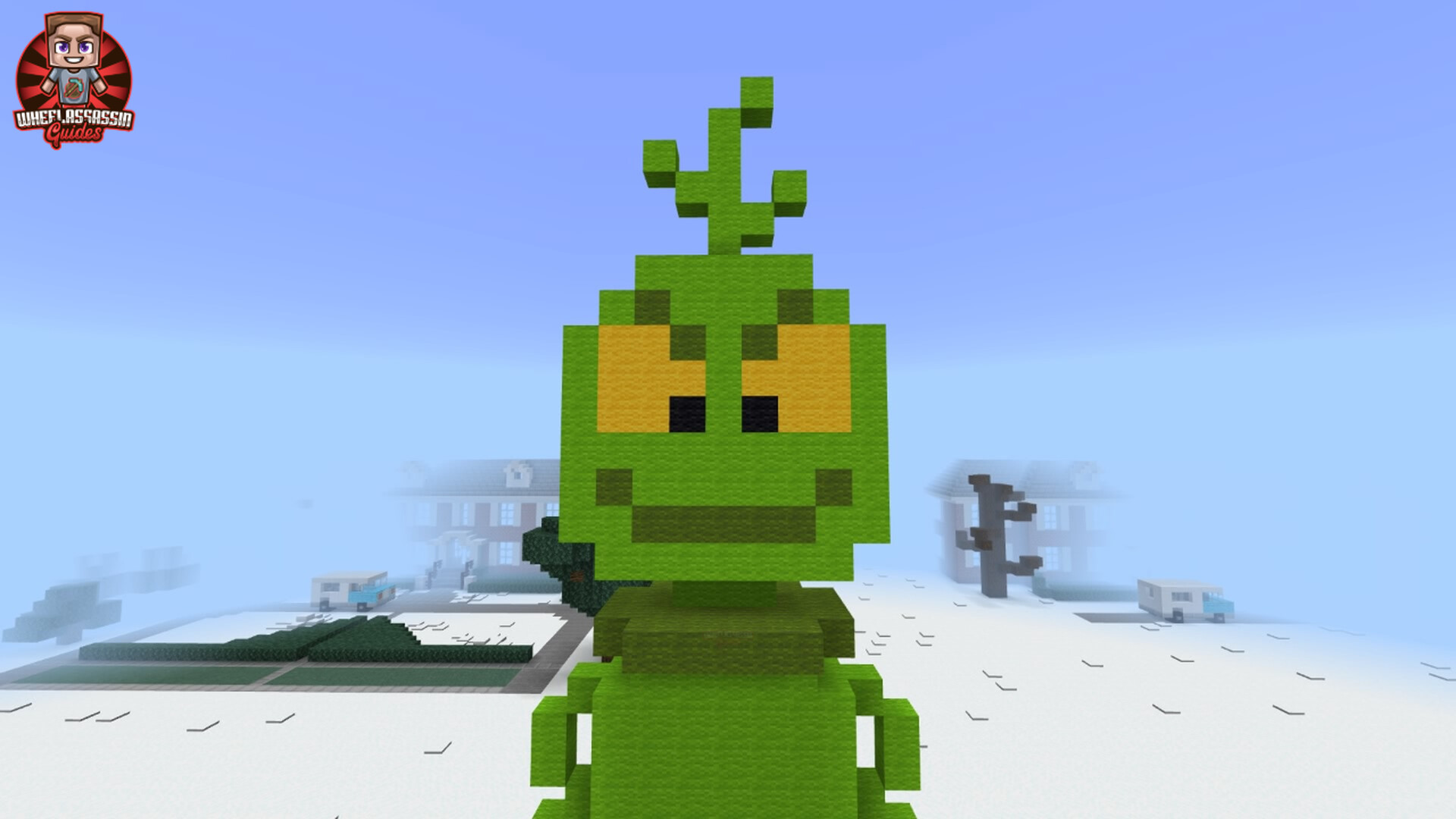 My 2020 Grinch Vs My 2021 Grinch and Max Statues Minecraft Map