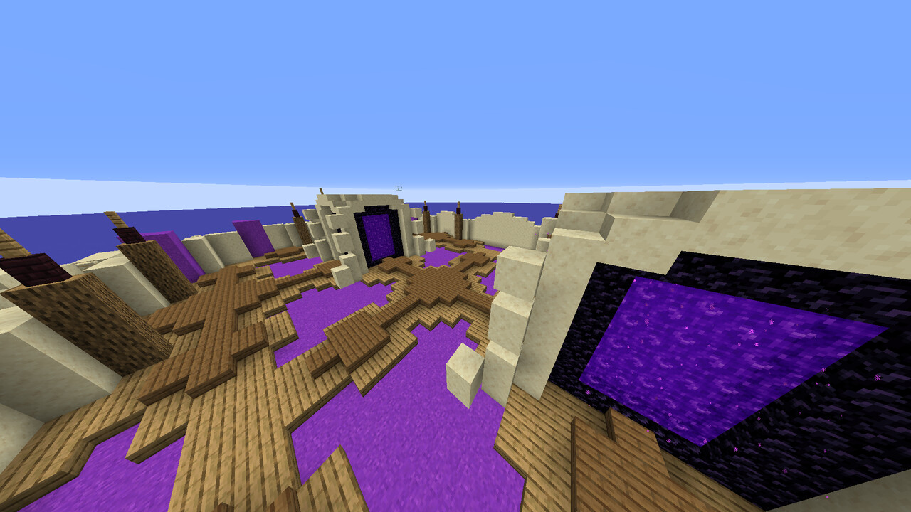 Small Server Hub Minecraft Map